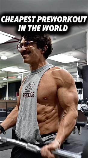 Cheapest Pre-Workout💀my fitness app in my bio #bernardorebeil