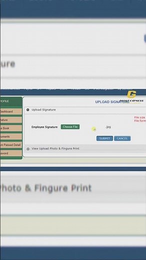 Complete Guide: Uploading Signature, Photo, and Fingerprints on HRMS Portal | Step-by-Step Tutorial