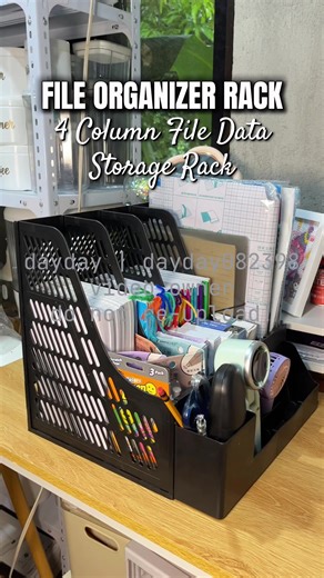 4 Column File Organizer: Optimize Your Storage Space