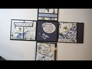 Stamperia Explosion Box - Sea Dream *Highly Requested