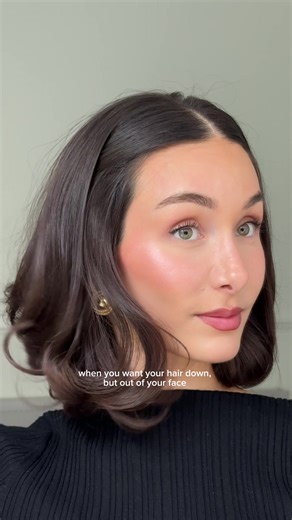 Quick and Easy Hairstyle for Short Hair Tutorial