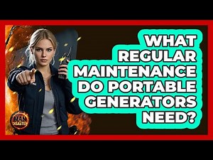 What Regular Maintenance Do Portable Generators Need?