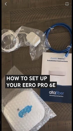 eero Self-Install Tutorial #eeropro #internet #altafiber #shorts