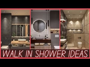 Doorless Walk-in Shower Ideas || Doorless Shower Ideas || Walk in Shower Designs ||Bathroom remodel