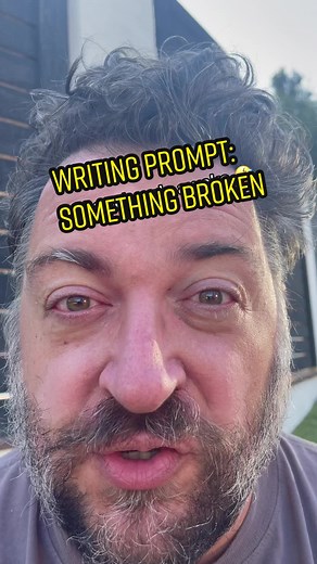Write about SOMETHING BROKEN. #writers #writingprompts #writing #booktok #authortok #screenwriting #playwriting