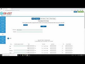 Pro Estimator Rate Profiles