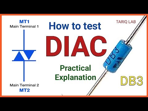 How to test DIAC