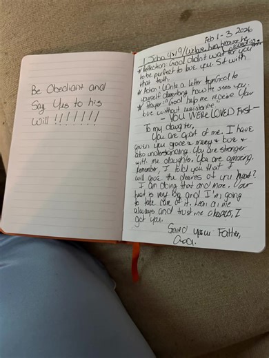 Sometimes The Lord pen and paper is all you need. Give him time. I’m just getting started 🙏