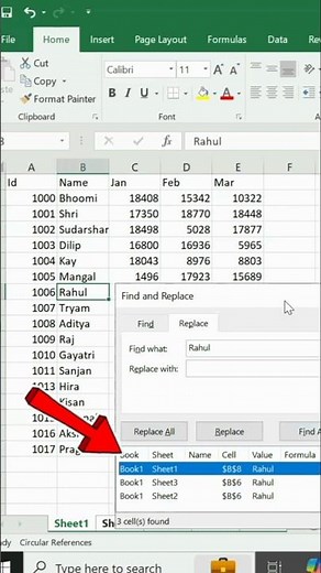 Excel Tips | How to select and find multiple sheets Name in Excel in one click #shorts @excelwallah