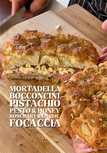 Delicious Mortadella Focaccia Recipe