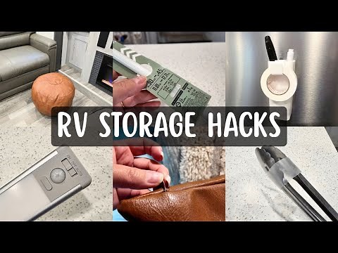 Rv HIDDEN Storage & Organization HACKS! | Full-time rv living