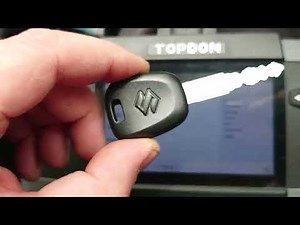 Suzuki celerio key programming Topdon T Ninja 1000