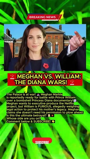 LEGAL BATTLE! William Sues Meghan Over Shocking Diana Claims! ⚖️👑