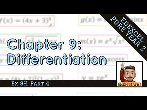 Differentiation 23 • Implicit - with simultaneous equations • P2 Ex9H • 🚀