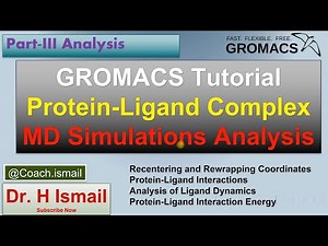 GROMACS Tutorial Part 3 | Protein-Ligand MD Simulation Analysis