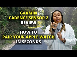 Garmin Cadence Sensor Review + Apple Watch Pairing