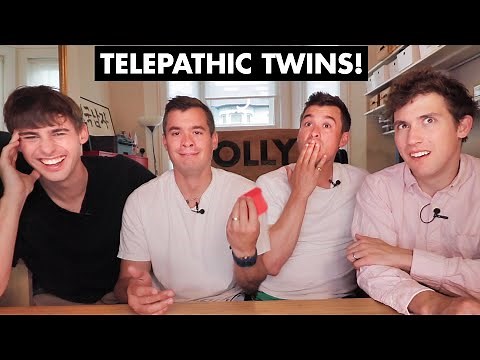 British Twins take Twin Telepathy Test!!!