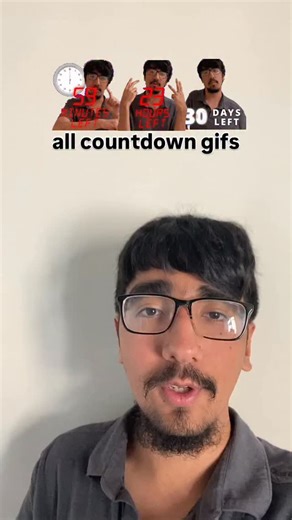 how many days are left until new years . . . . . #giphystickers #giphy #tenor #tenorgifs #countdown | TrueMose