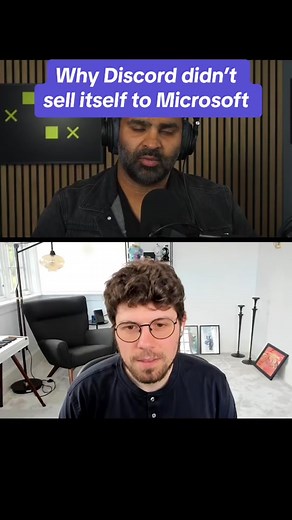 Discord CEO Jason Citron explains why he turned down Microsoft’s acquisition offer reportedly worth at least $10 billion. #discord #tech #gaming #chat #business #deals #microsoft