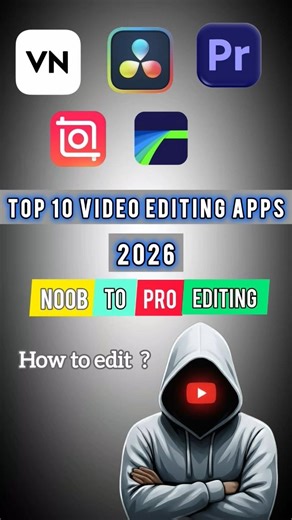 Top 10 video editing apps | how to edit video in mobile phone | #howto #shortsfeed #editing #shorts
