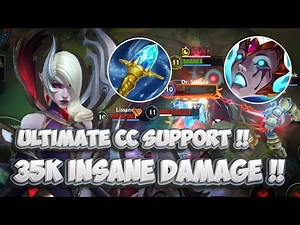 35K DAMAGE MVP !! AP SUPPORT COVEN MORGANA GAMEPLAY // Wild Rift (Build+Runes)