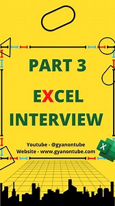 5.1K views · 6 comments | Lets learn a new trick to crack #excel interview questions | new way to enhance your Excel skills Link in bio for more details  #excellearning #training #learnexcelonline #office365training YouTube - Gyanontube LinkedIn - Gyanontube Facebook - Gyanontube Telegram - Gyanontube Website - ww.gyanontube.com Keep learning 華 keep growing 華 | Gyan On Tube | Facebook