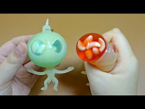 Mini Alien Squeeze Toy Stress Relief Squishy Toys