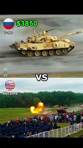 Oroszország T-90-ese kontra amerikai M1 Abrams: Melyik tanklövés kerül TÖBBE?