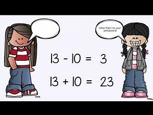 1st Grade Math - Ten More, Ten Less