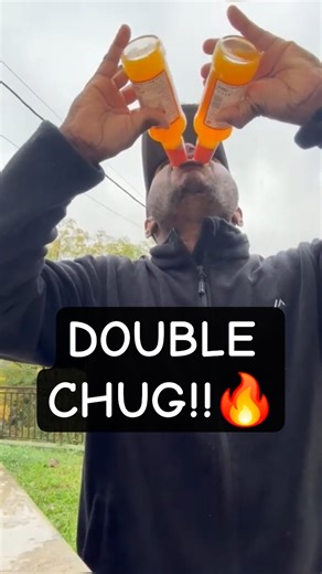 Double Bottle Challenge! Can You Handle It? 🧃🔥 #asmr #drink #sleep