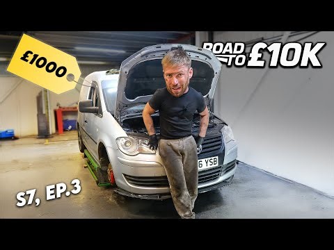 Road to £10k l Is the CHEAP caddy WORSE than we thought?! (STILL SMOKING!)