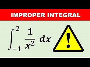 Dangers of improper integral with discontinuous integrand