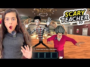 We Broke Into Miss T’s House to Rescue a Mime Artist 😱| Scary Teacher 3D Full Gameplay | CUTO GAMERZ