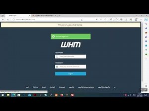 How to use CPanel trial and always use it