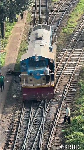 Loco Shunting ||RRBD #train #locomotive #loco #shuntingduty #work #dhaka #kamalapurrailwaystation