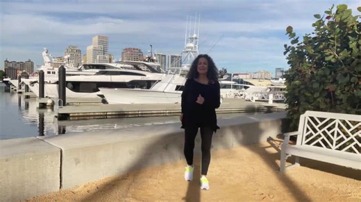 Join Adita in Palm Beach, Florida for this Intermediate Outdoor Cardio Workout. You’ll improve your heart health through a series of fun easy to follow choreography combinations. This workout will leave you feeling full of energy. You’ll need just your own bodyweight for class. Enjoy on Facebook at www.facebook.com/silverandfit or YouTube at www.youtube.com/silverandfit! Please review our full Warnings and Disclaimers before participating in any Silver&Fit exercise videos: https://bit.ly/SF-disc