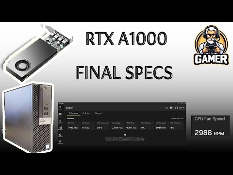 My RTX A1000 Setup – Live Stats + Gameplay PIP (Final Specs)