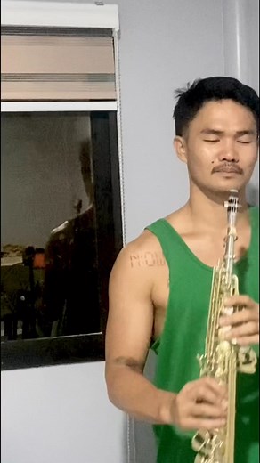 43K views · 511 reactions | "Rainy day sax serenade ☁️ Suspended classes = perfect excuse to jam on my new soprano sax  Playing 'Maging Sino Ka Man' on repeat ❤️ Still mastering this horn, but vibes are everything  #SaxLife #RainyDayVibes #SopranoSax" | Philippe’s Milky Way | Facebook