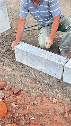 Hammer pounding method for brick reinforcement