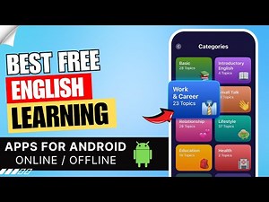 5 Best Free English Learning Apps For Android of 2024 | Offline | For Speaking English, For Students