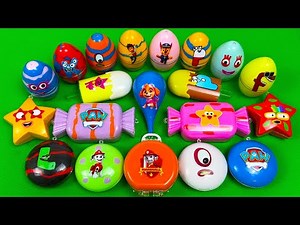 Rainbow SLIME🌈 Dig Search Alphablocks, Numberblocks in CAKES CLAY in Sand! Satisfying Slime ASMR