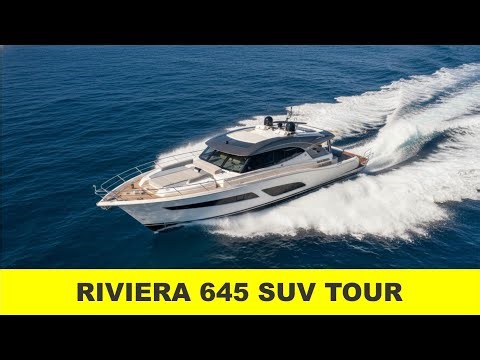 Riviera 645 SUV: The Ultimate Crossover Yacht for a New Generation