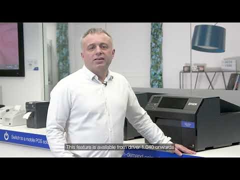 Epson ColorWorks C6500 high-speed batch printing