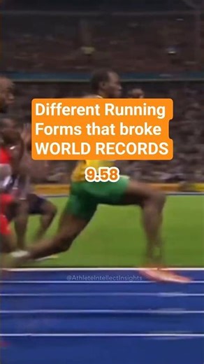 Different Running Forms That Broke World Records #worldrecord #athlete #marathon