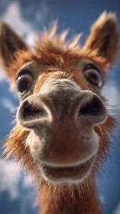 158K views · 9.5K reactions | Weekend smile  #cute #happy #animal #smile #pixverse Created with @pixverse_official | Nebelschaf Art | Facebook