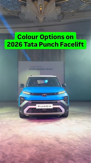 The Tata Punch facelift has been launched with a starting price of ₹5.59 lakh (ex-showroom, Delhi), and here’s look at the vibrant colour options available with the updated version. Which one is your pick? Let us know in the comments below. [Tata Punch, Tata Punch Facelift, Tata Cars, Tata Motors, Punch, Fyp, New Cars, Explore, Acko Drive] | AckoDrive