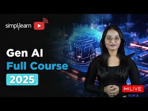 Gen AI Full Course 2026 | Gen AI Tutorial for Beginners | Generative AI Explained | Simplilearn