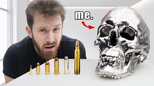 Testing Bullet-Resistant Materials for Skull Protection Concept