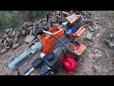 Wood Splitter Won't Start...Check the Detent Valve