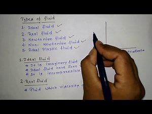 Types Of Fluid |Ideal Fluid | Real Fluid|Newtonian | Engineering Mechanics | #abhisheklectures